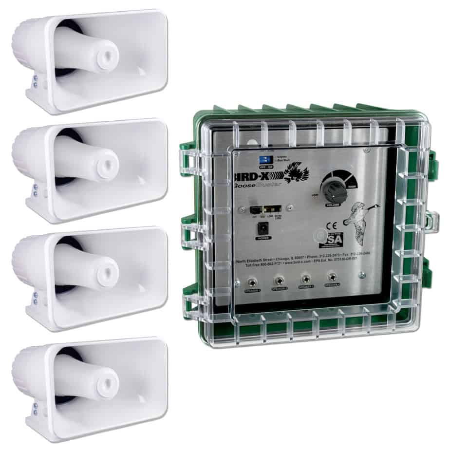 GooseBuster® | Sonic 4-Speaker Goose Deterrent | Bird-X