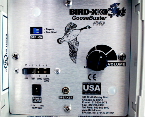 Goose Buster | Sonic goose repellent system by Bird-X