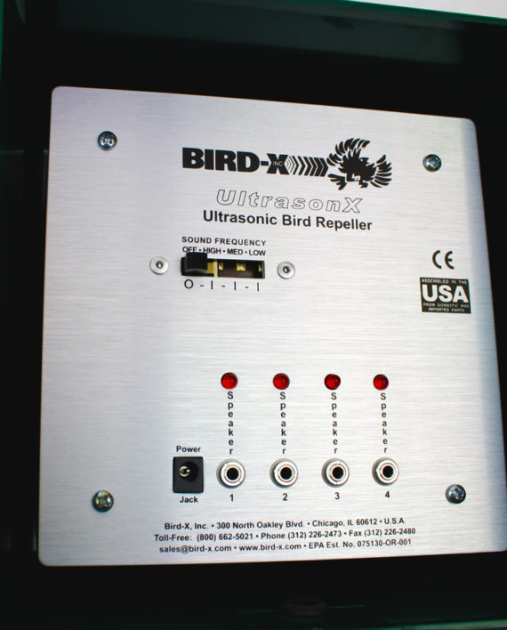 Keep birds away with Ultrason X ultrasonic bird repeller
