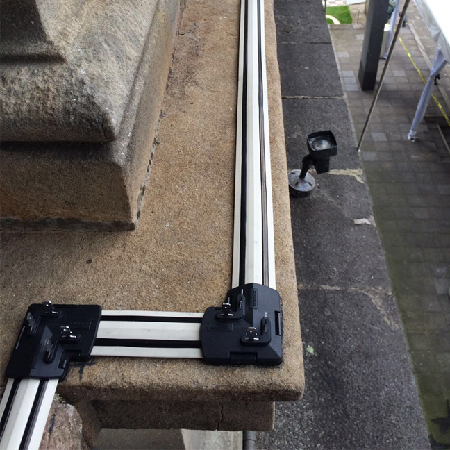 Avishock Bird Track | Shock track keeps birds off buildings, ledges, & more