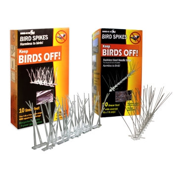 Bird Spike Kits | Plastic and Stainless Steel Options | Bird-X
